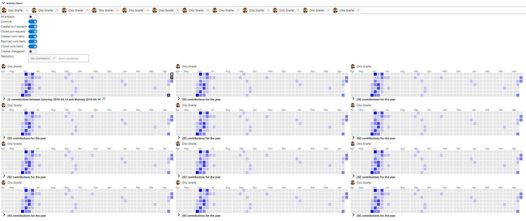 Contributions Graph - Visual Studio Marketplace
